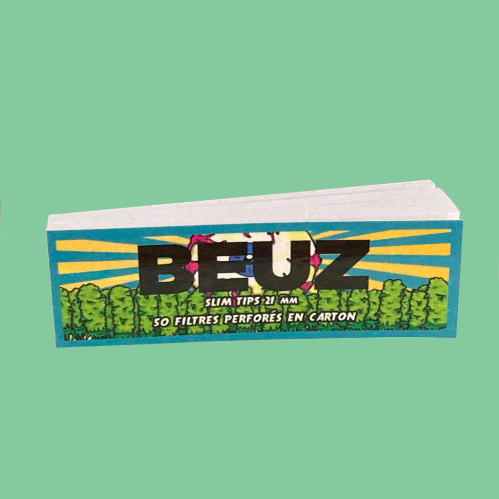 Carnet de 50 Cartons BEUZ – Pochon Vert